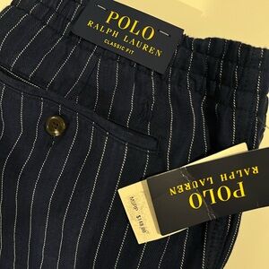 Polo Ralph Lauren | Pants | Mens Polo By Ralph Lauren Linen Pin Stripe Pants Size Large | Poshmark